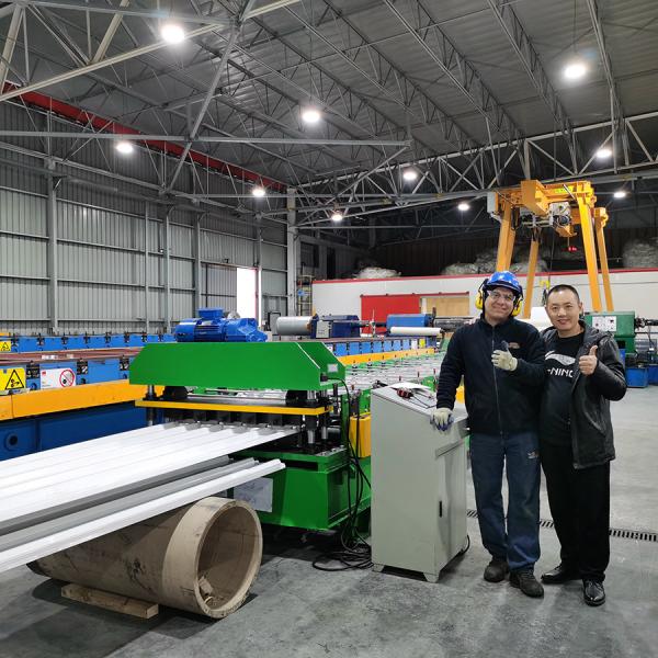 Quality Customized Ibr Making Machine Roof Sheet Rolling Machine For Terazzo Tiles for sale