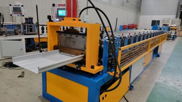 Quality 3Ph Electrical Standing Seam Roofing Machine Roll Former for sale