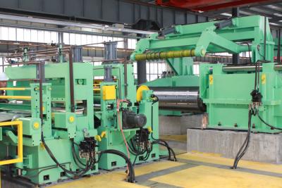 China 2023 Coil Slitting Machine for Steel Coils Total Dimension 28m*8m*2m Max Width 2000mm for sale
