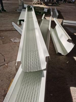 China Portable Eavestrough 5 Inch Gutter Machine 5T Decoiler Customized for sale
