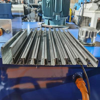 China Slotted Channel Strut Roll Forming Machine Double Layer 380V for sale