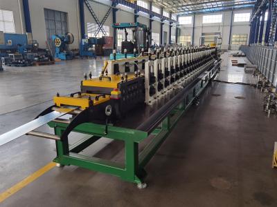 China PPGI Solar Strut Roll Forming Machine Pop Channel 45kw for sale