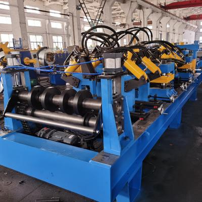 China Light Steel Framing C&Z Purlin Forming Machine Roll Former 15kw for sale