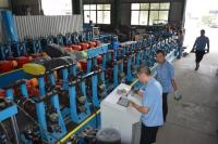 China Safety Barrier Iron Sheet Making Machine Double Layer Roll Forming Machine for sale