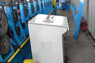 China Safety Barrier Iron Sheet Making Machine Double Layer Roll Forming Machine for sale