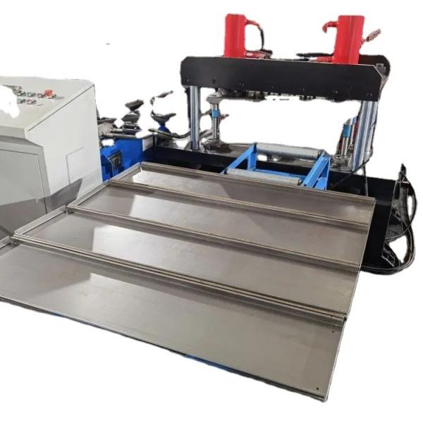 Macchina per la trasformazione a rotoli di pannelli a scaffale verticale 22kw
