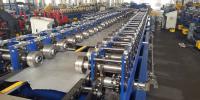 China Upright Rack Shelf Panel Rolling Forming Machine 22kw for sale