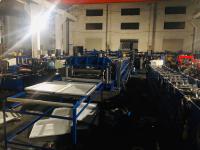 China Supermarket Shelf Panel Rolling Forming Machine 380V for sale