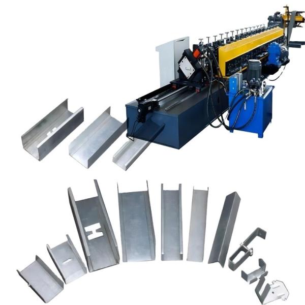 Quality 1mm-4mm Omega Roll Forming Machine For Roof Sheet Making for sale
