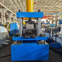 China Chain Driven Shutter Rail Strut Machine For Stud Roll Forming Side U Guide for sale