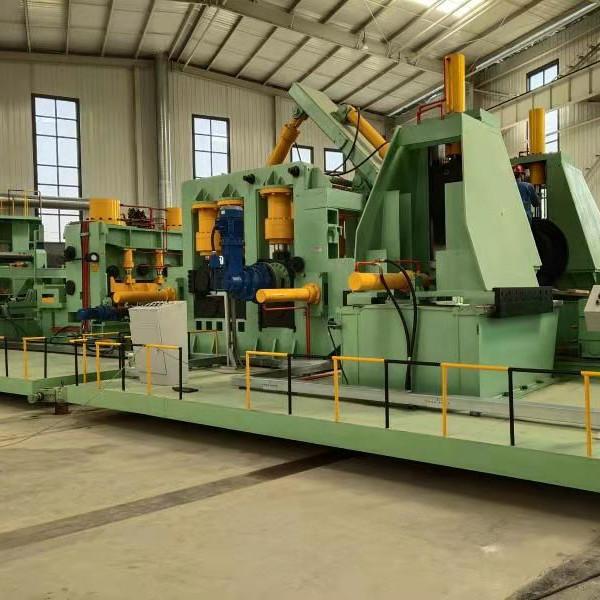 Iron Duct Spiral Pipe Making Machine 500KW Back Swing Type