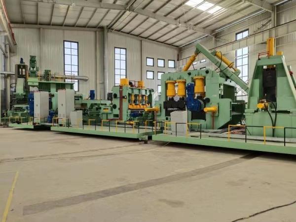 Iron Duct Spiral Pipe Making Machine 500KW Back Swing Type