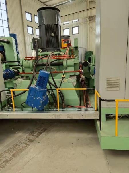 Iron Duct Spiral Pipe Making Machine 500KW Back Swing Type