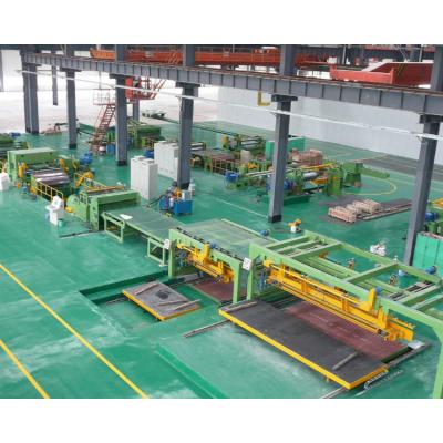 China High Precision Cut To Length Machine Sheet Metal Coil Cutting for sale