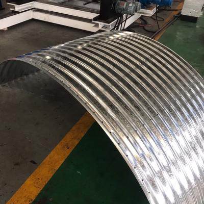 Κίνα 360-628mm Width Corrugated Metal Pipe Forming Machine για την κατασκευή σωλήνων 50 kg προς πώληση