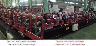 中国 機械を形作る自動建築材料C U Zの鋼鉄母屋のプロフィール ロール 販売のため