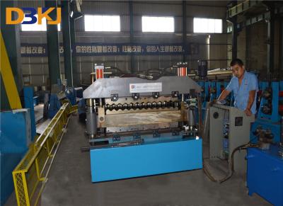 Cina IBR completamente automatici ed ondulano il rotolo del tetto di doppio strato che forma 380V 50HZ in vendita