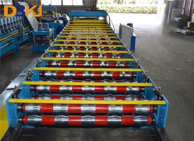 Cina Mattonelle lustrate metallo idraulico che fanno macchina, mattonelle di tetto che formano macchina in vendita