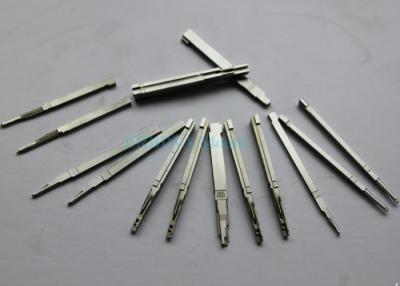 China Car / Vehicle Plastic Injection Molded Parts Silver Insert With Steel Material for sale