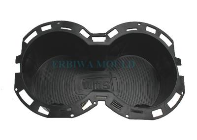 China Car Parts Mold Rubber Injection Molding For Car Interior Trim Center Console Double Cup Holder Pad Mat for sale