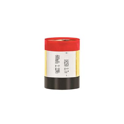 China 18250 Rechargeable Li-ion Battery 3.7V High Capacity Long Cycle Life for Electronic Devices for sale