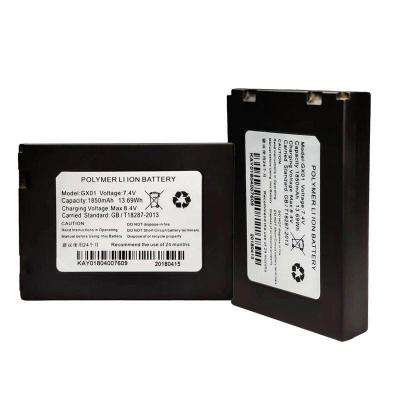 China GX01 7.4V 1850mAh High Performance Rechargeable Lithium Ion Replacement Battery Pack for POS Terminals and Cordless Power Tools for sale
