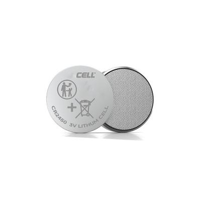 China High Capacity 600mAh CR2450 Lithium Button Battery with Wide Operating Temperature and Compact Size for Reliable Power for sale