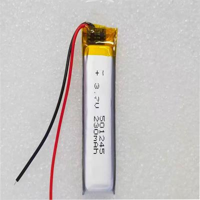 China Polymer Battery 401243 3.7V 200mAh for Wearable Devices Voice Recorders Bluetooth Headsets for sale