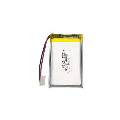 China 703048  3.7V 1000mAh Li-Polymer Battery for Purifier Electric Curtain Dog Trainer for sale