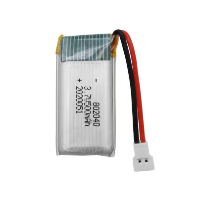 China 802040 3.7V 500mAh High Rate Lithium Battery for Drone Intelligent Robot Sweeper and Massager for sale