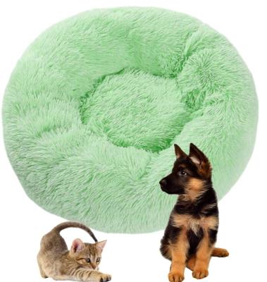 중국 Nice Quality 80 Cm Winter Warm Pet Sleeping House Comfortable Plush Bed For Dog Cat 판매용