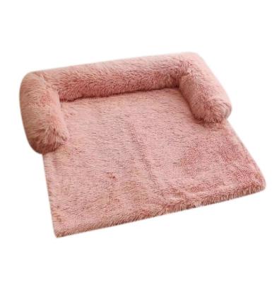 중국 Manufacture Personalized Soft Plush Pet Sofa Couch Protector Cover Cat Dog Premium bed For Furniture 판매용