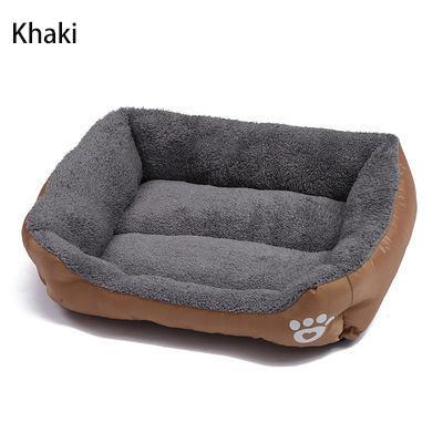 중국 Wholesale Customize Soft Comfortable Breathable Dog Sofa Bed Dog Nest Large Accessories Rectangle Pet Bed For Dog Cat 판매용