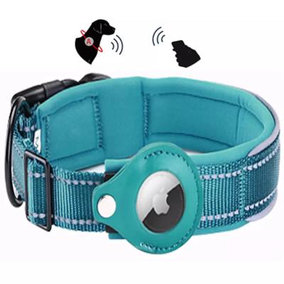 Cina Reflective GPS Polyester Pet Collars Leashes With Customizable Logo in vendita