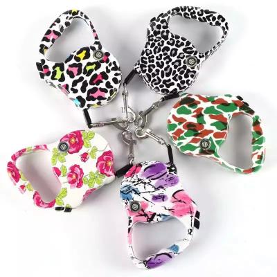 China Custom Print Logo Pet Retractable Handle Dog Leash 6m For Running for sale