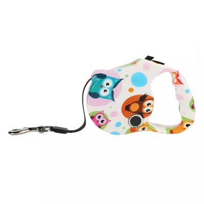 China Multifunction Outgoing Retractable Pet Collars Leashes Non Slip Handle for sale