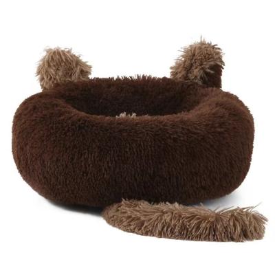 Китай Colorful Rabbit Ears Warm Winter Pet Calming Beds Breathable продается
