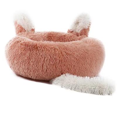 Китай OEM 40CM 50CM Pet Round Dog Sleeping Bag Coffee Color продается