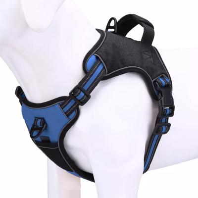 China Wholesale Customized Personalized Pet Supplies Soft Collar Dog Harness for sale