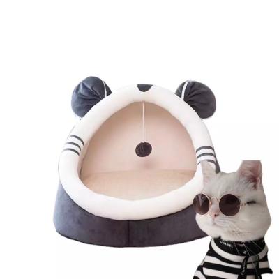 China Amazons Hot Sale Nice Quality Removable And Washable Fall And Winter Cartoon Pet Bed For Cat Dog Te koop