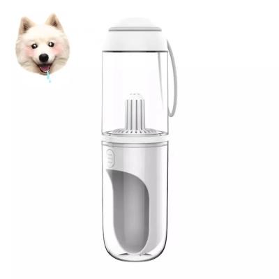 Cina Hot Sale Durable Fashion Portable 2 In 1 Pet Dog Water Bottle Pet Outdoor Water Bottle For Large Small Dog in vendita