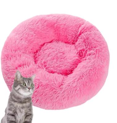 China Factory Direct Selling Round Egg Shape Pet Nest Washable Cushion Sofa Comfortable House For Cats Dogs Te koop
