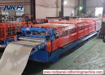 China Customized Roof Panel Metal Forming Machine With Cut to Length System for sale