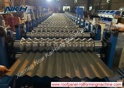 중국 YX18-76.2-762 35mpm 스테이커와 함께 굴곡 롤 형성 기계 판매용