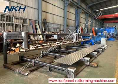 중국 YX18-76.2-762 35mpm 스테이커와 함께 굴곡 롤 형성 기계 판매용