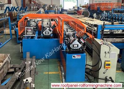 China Driezijdige rollenvormende machine 3 in 1 rollenvormende machine stang/traject/tunnel/kanaal/deurraam rollenvormende machine Eén machine voor meerdere producten Te koop