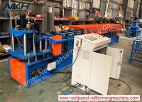 China Galvanized Sheet Purlin Roll Forming Machine With Post Pressing for sale