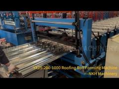 Roof Panel Roll Forming Machine Metal Roll Forming Machine Metal Roofing Machine Ship to Saudi Arabia