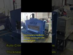 Ready for inspection! Auto Crimping Curving Machine for Roofing