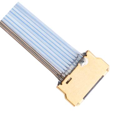 Cina Cavo coassiale del ipex di CABLINE-UY 20857-010t-01 micro, assemblaggio cavi coassiale del micro di 0.35mm in vendita